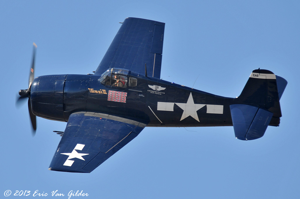 Van Gilder Aviation Photography, Wings Over Camarillo 2013- F6F Hellcat