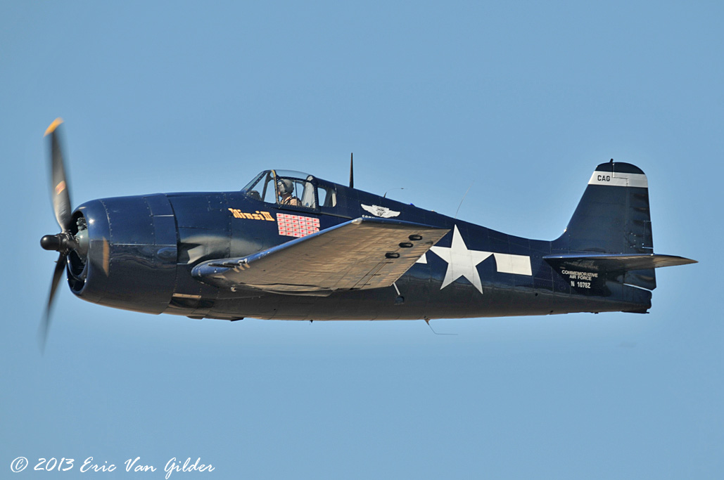 Van Gilder Aviation Photography, Wings Over Camarillo 2013- F6F Hellcat