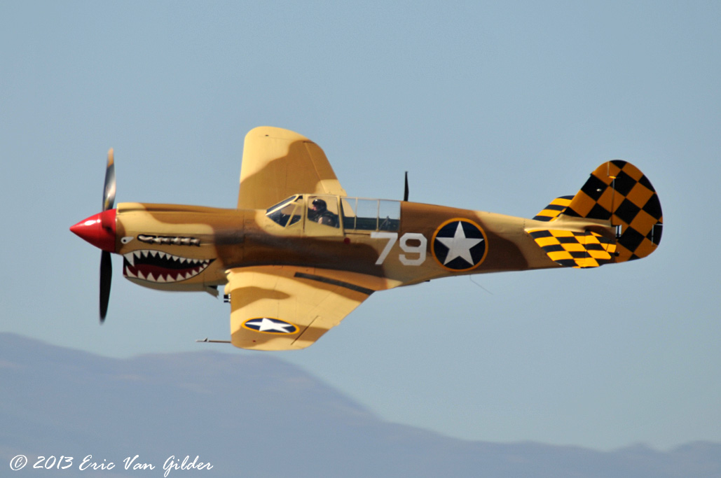 Van Gilder Aviation Photography, Wings Over Camarillo 2013- P-40 Warhawk