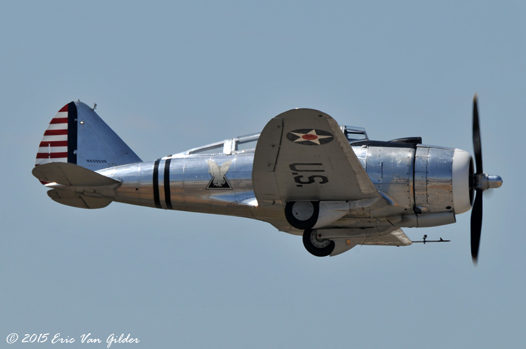 Van Gilder Aviation Photography, Chino Airshow 2015- P-35 Guardsman