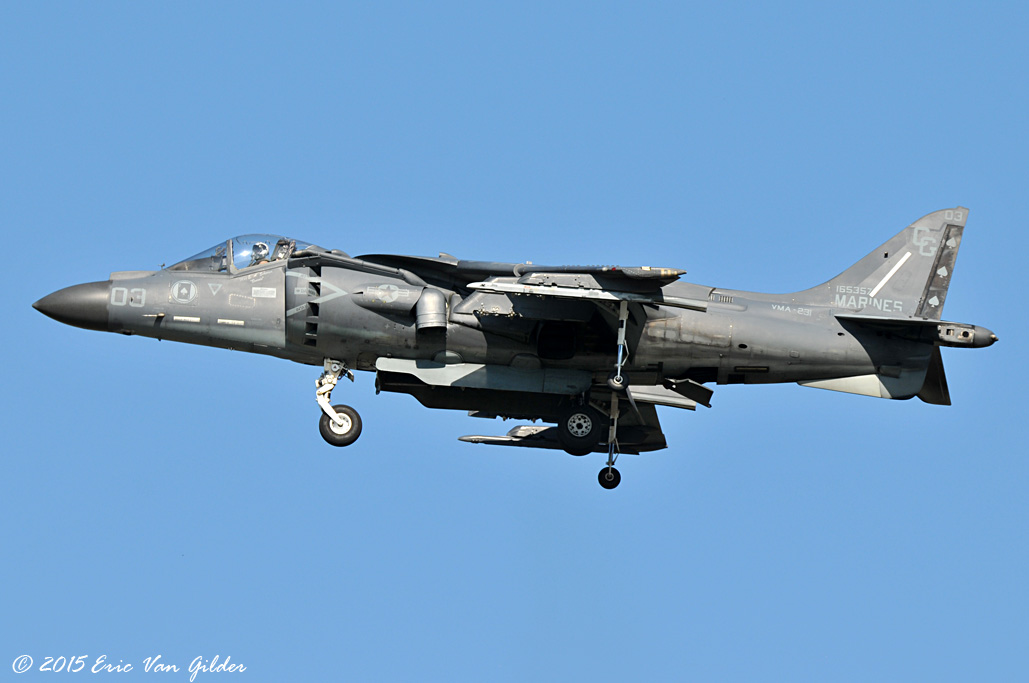 Van Gilder Aviation Photography, EAA Airventure 2015- USMC Harrier