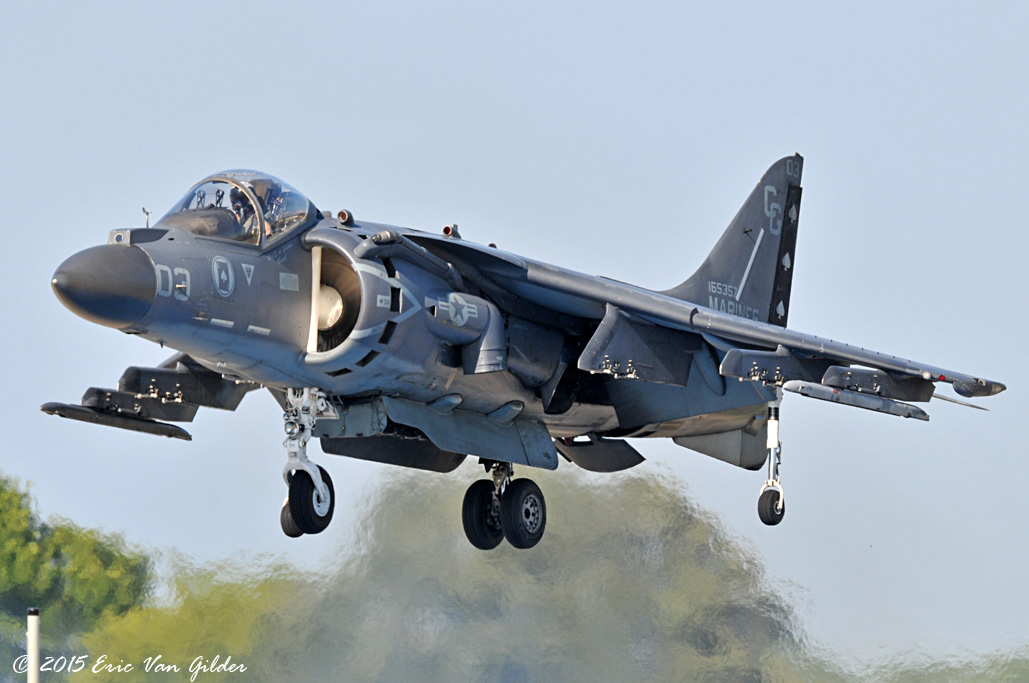 Van Gilder Aviation Photography, EAA Airventure 2015- USMC Harrier