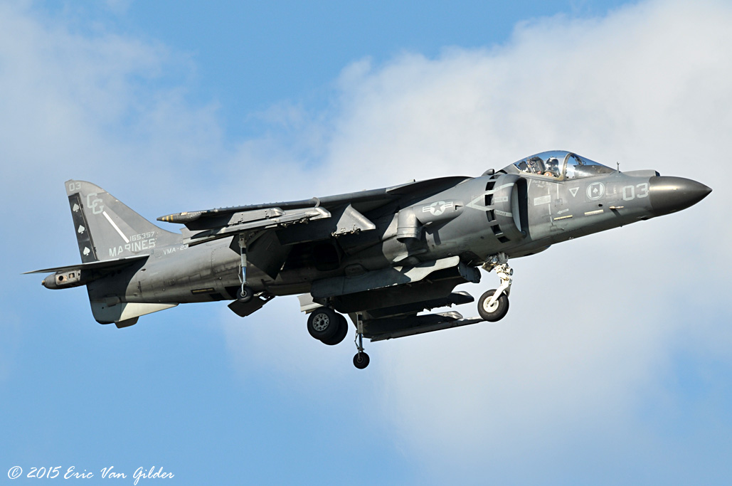 Van Gilder Aviation Photography, EAA Airventure 2015- USMC Harrier