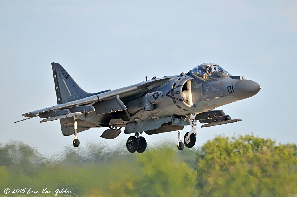 Van Gilder Aviation Photography, EAA Airventure 2015- USMC Harrier