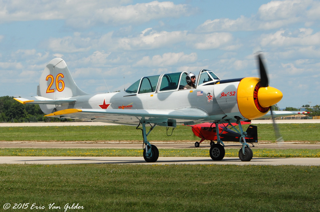 Van Gilder Aviation Photography, EAA Airventure 2015- Yakovlev Yak-52