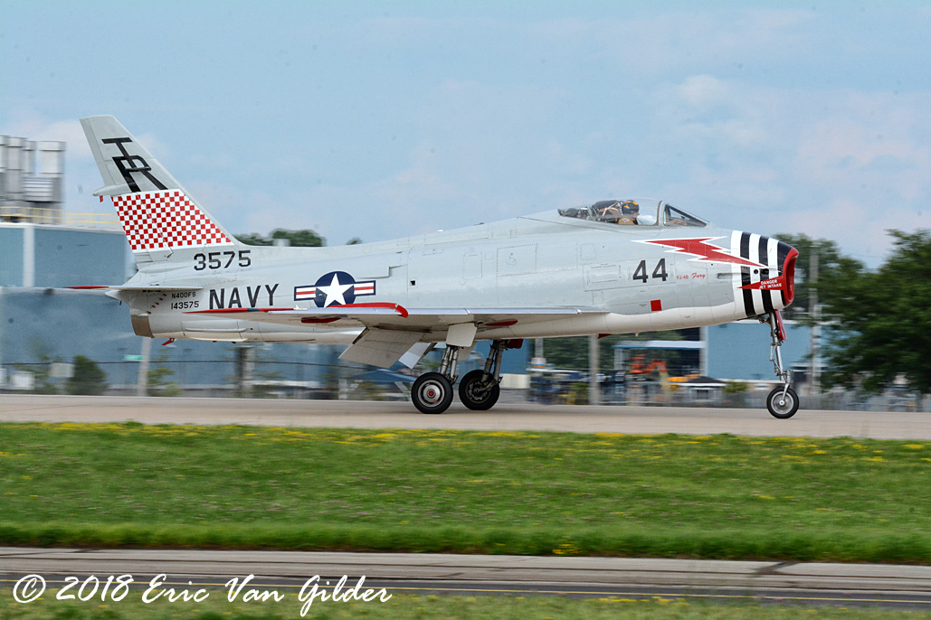 Van Gilder Aviation Photography, EAA Airventure 2018- FJ-4B Fury