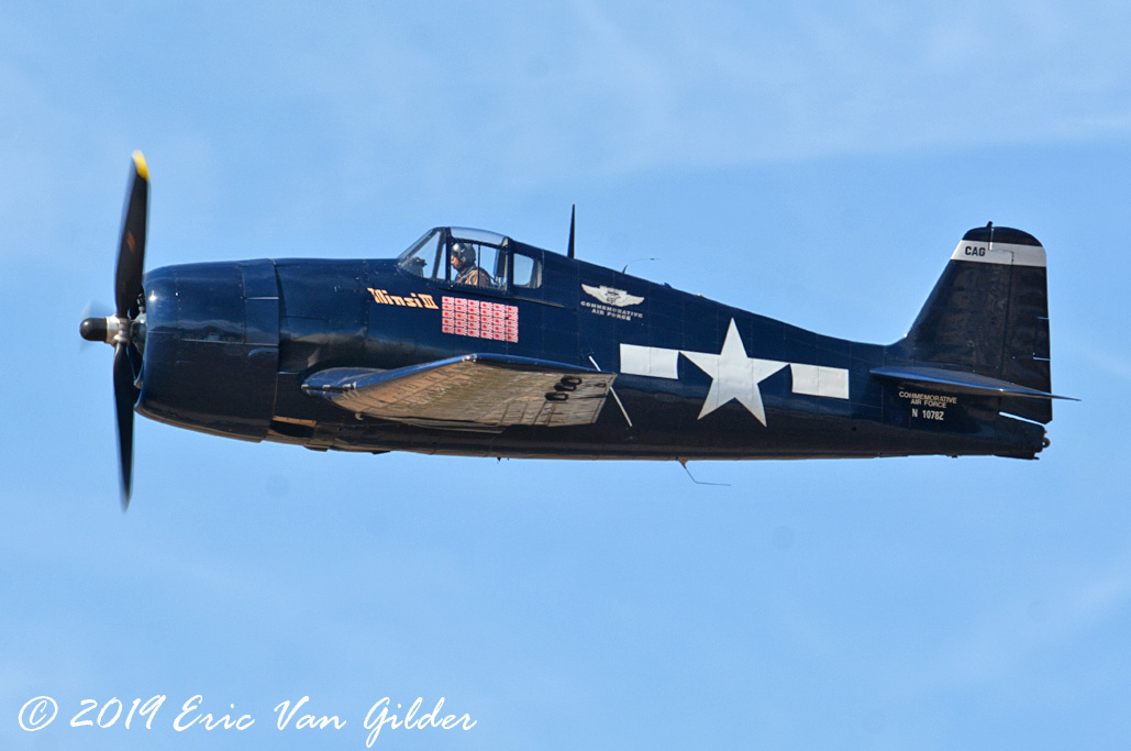 Van Gilder Aviation Photography, Wings Over Camarillo 2019- F6F Hellcat