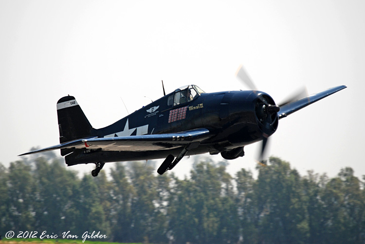 Van Gilder Aviation Photography, Chino Airshow 2012- F6F Hellcat