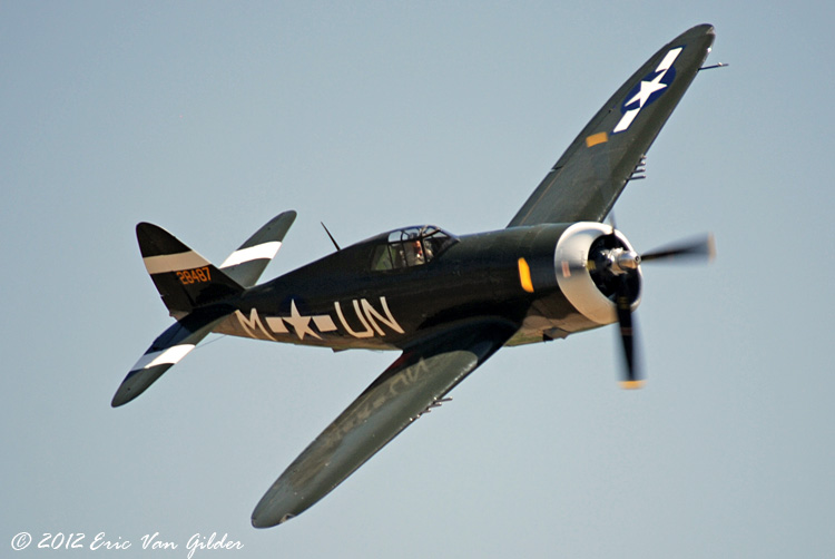 Van Gilder Aviation Photography, Chino Airshow 2012- Republic P-47 ...