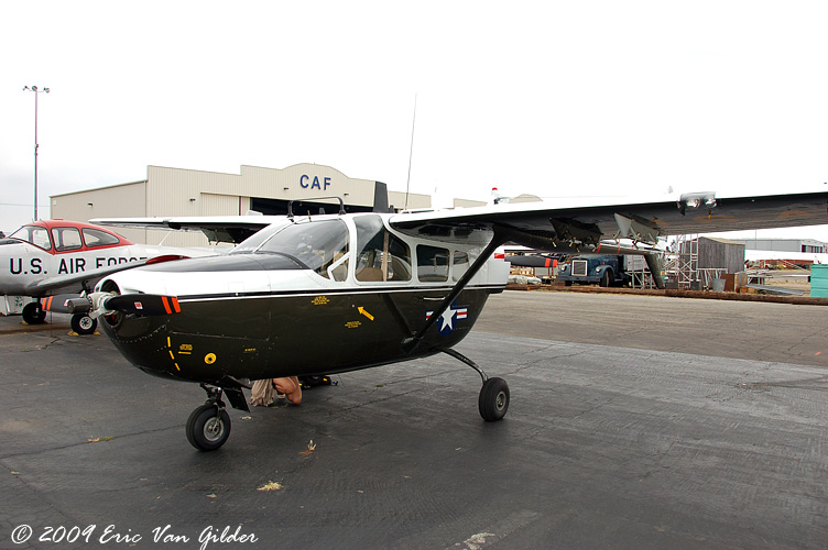 Van Gilder Aviation Photography, June 8, 2009- QB-39- Cessna O2A Skymaster